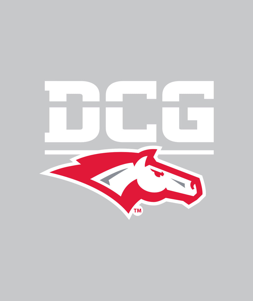 DCG Mustangs Window Cling – DCG Letterman Locker